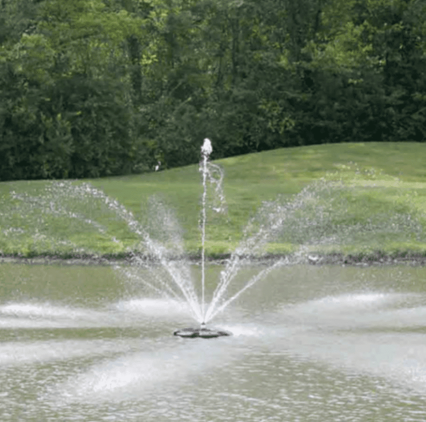 Anjon: Floating fountain & 4 nozzles – ProtoPond