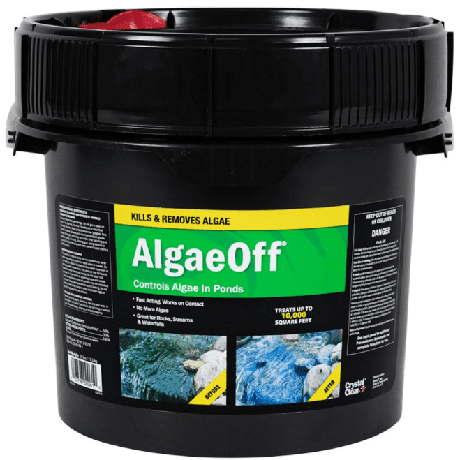 Shop CrystalClear® AlgaeOff - 25 lb Bucket | Buy Now! – ProtoPond
